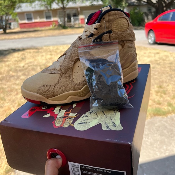 Jordan | Shoes | Mens Womens Jordan Retro 8 Rui Hachimura Black Samurai ...